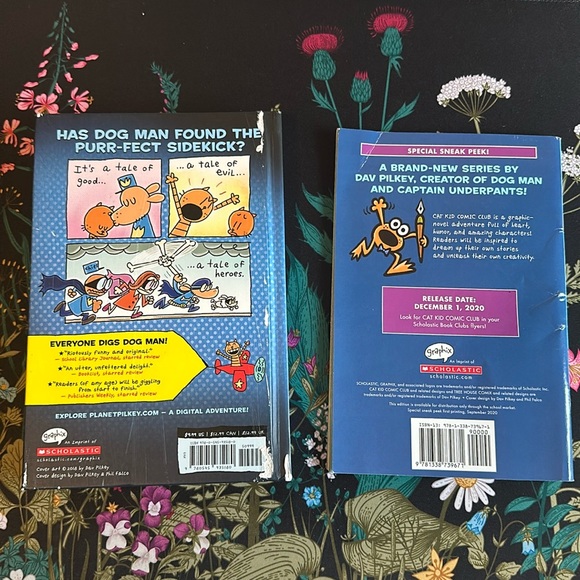 Scholastic | Other | 2 Dav Pilkey Cat Kid Books | Poshmark
